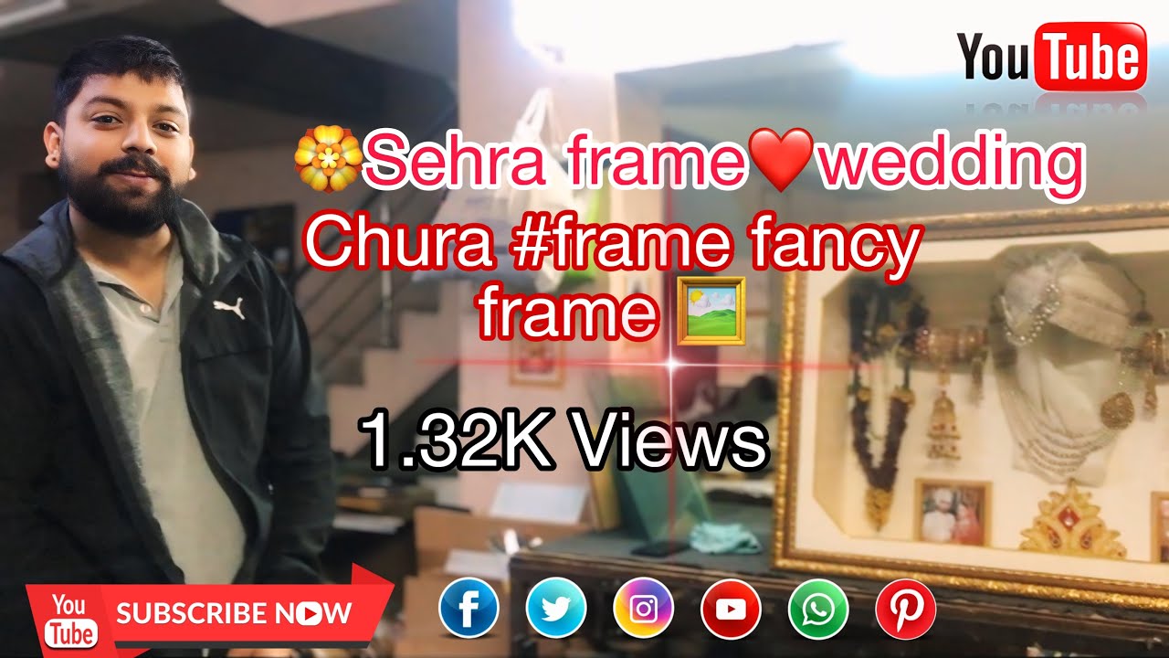 Sehra frame wedding chura #frame fancy frame 🖼️ 1.32K views #1kcreator ...