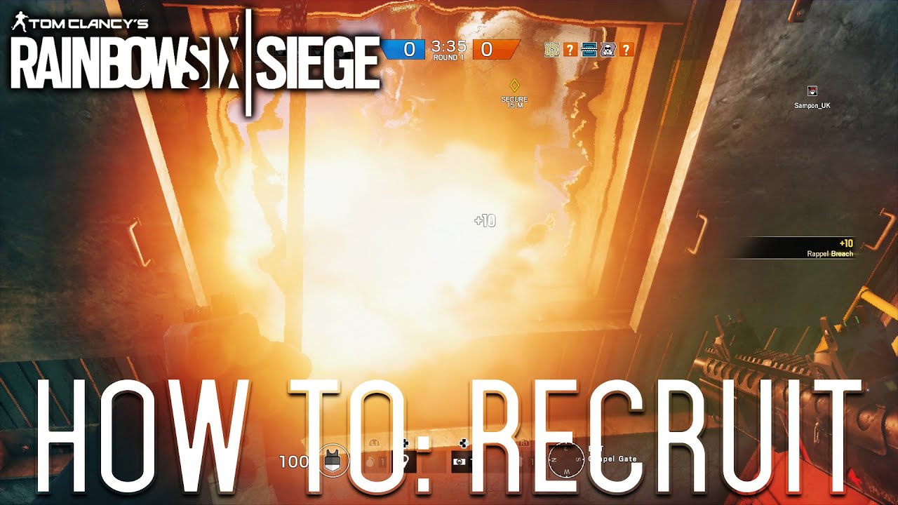 RECRUIT SPECIAL - Rainbow Six Siege - YouTube