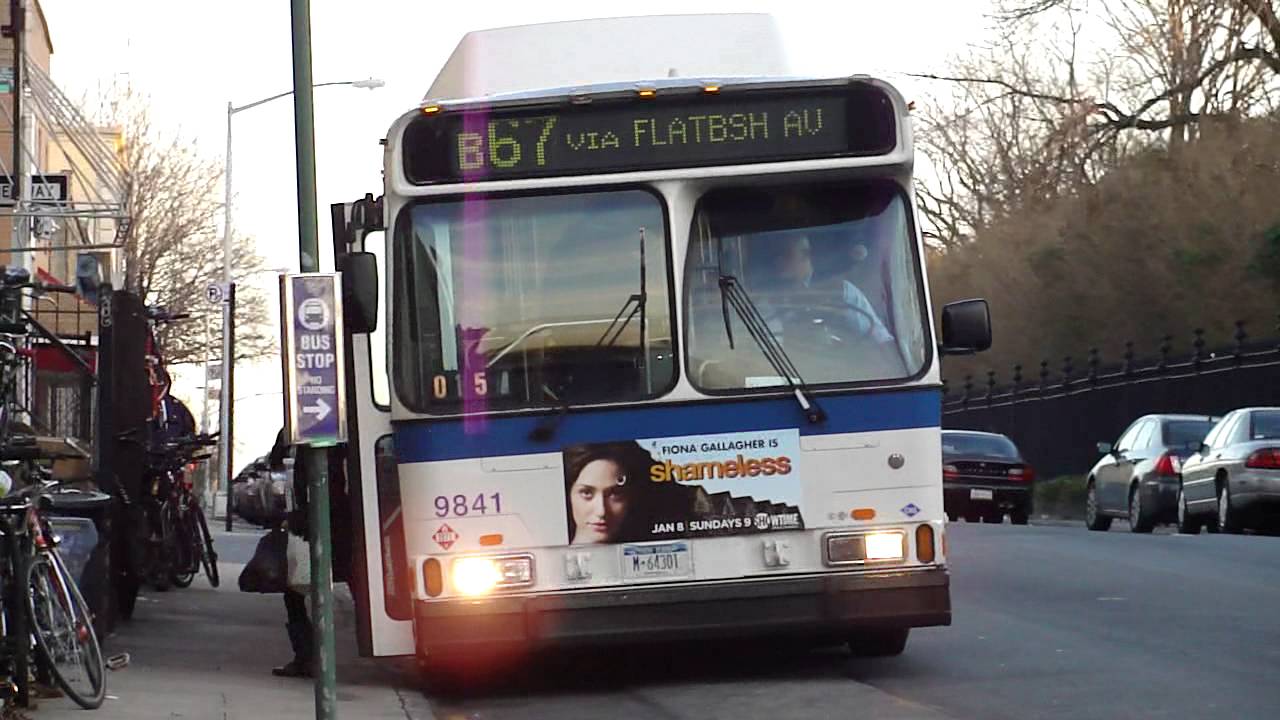 MTA NYCT Bus: 1999 OBI Orion V CNG B67 Bus #9841 at 8th Ave-20th St ...
