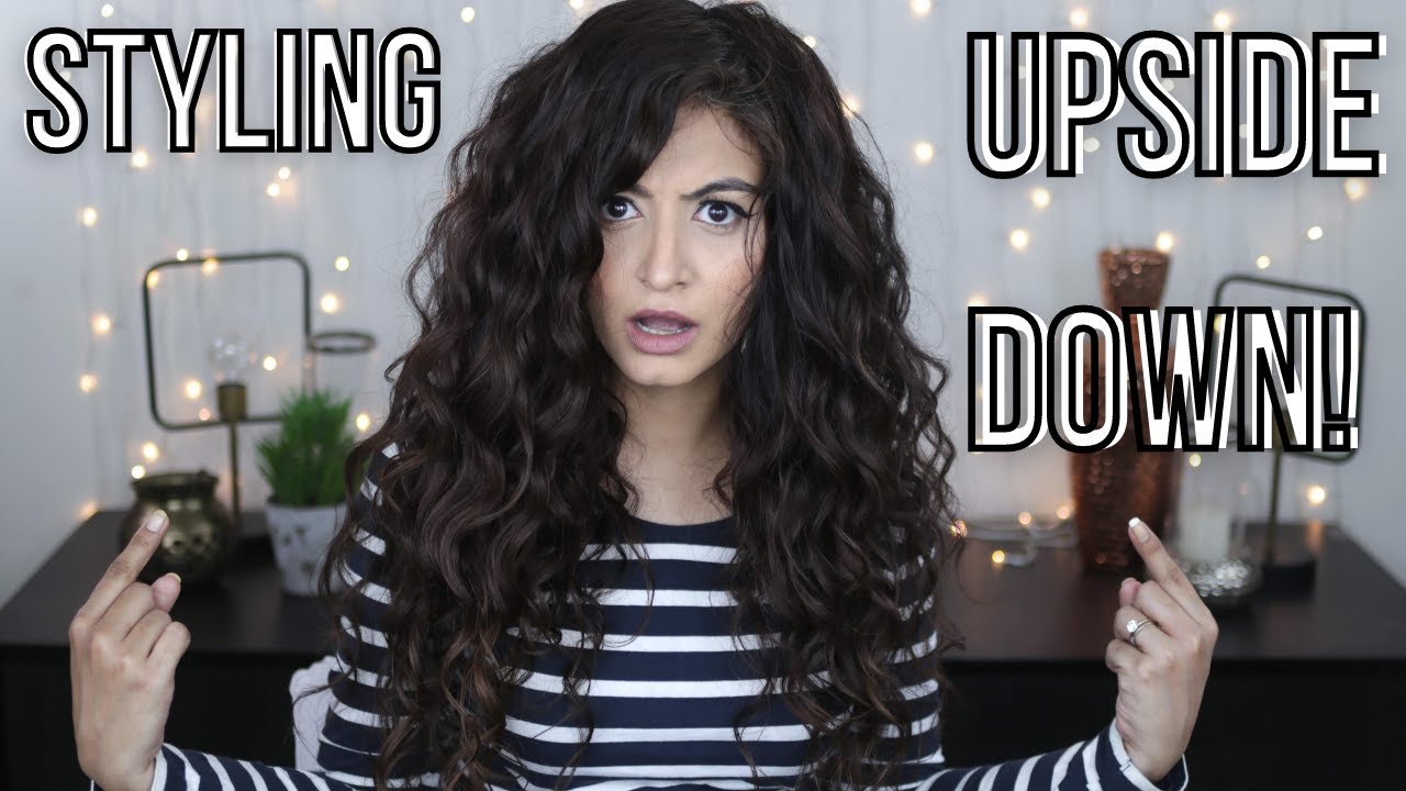 UPSIDE DOWN STYLING FOR VOLUME | REDUCE FRIZZ + AVOID WONKY ROOTS | 2B ...
