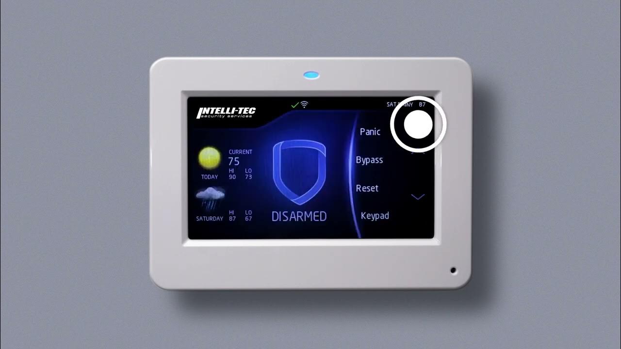 5" DMP Keypad: How to Reset Wireless Sensors | Intelli-Tec Security - YouTube