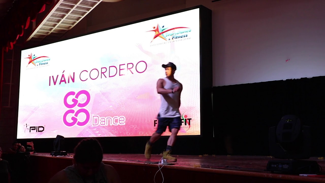 IVAN CORDERO / EXPO STARS DANCE AND FITNESS / GOGO DANCE WORKOUT - YouTube