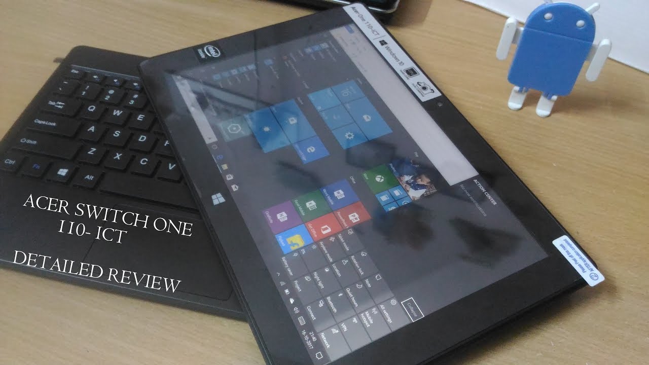 ACER SWITCH ONE 110 ICT DETAILED REVIEW - YouTube
