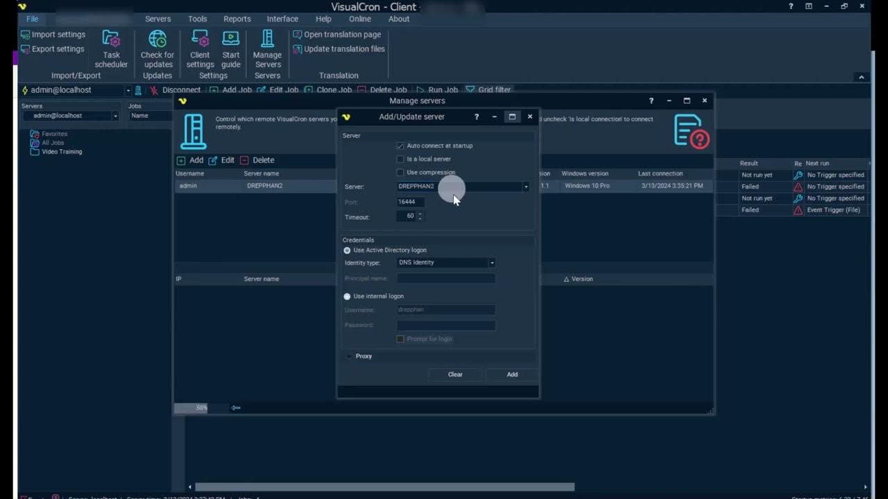 VisualCron: Setting up a VisualCron Server - YouTube