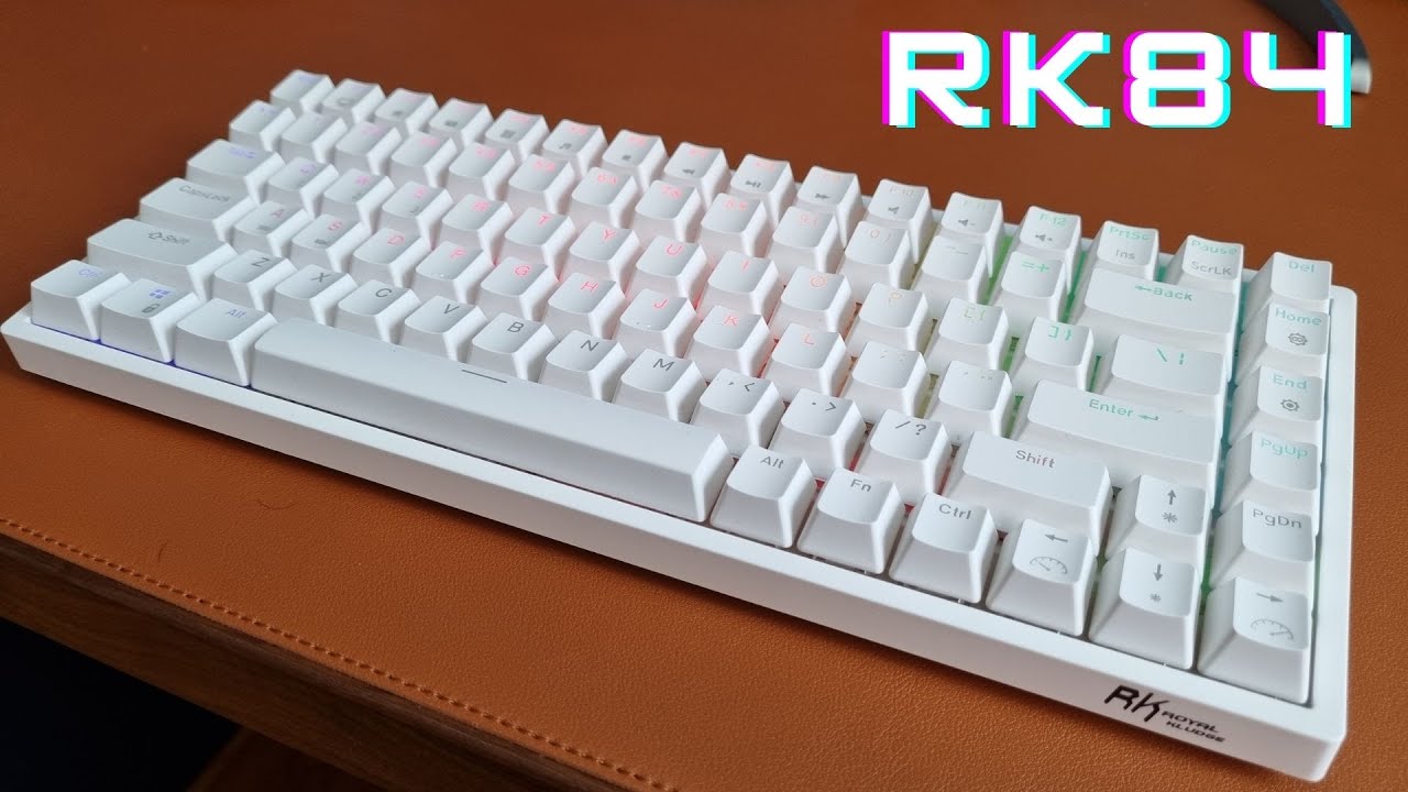 RK 84 Mechanical Keyboard Quick Unboxing - YouTube