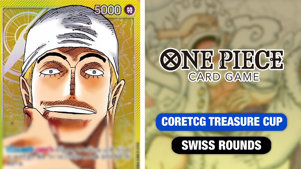 CoreTCG Treasure Cup Tournament February 2024 Swiss Rounds! | One Piece ...