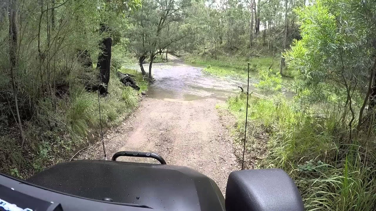 Condamine River Track - Full 4wd Run - 14 Crossings - YouTube