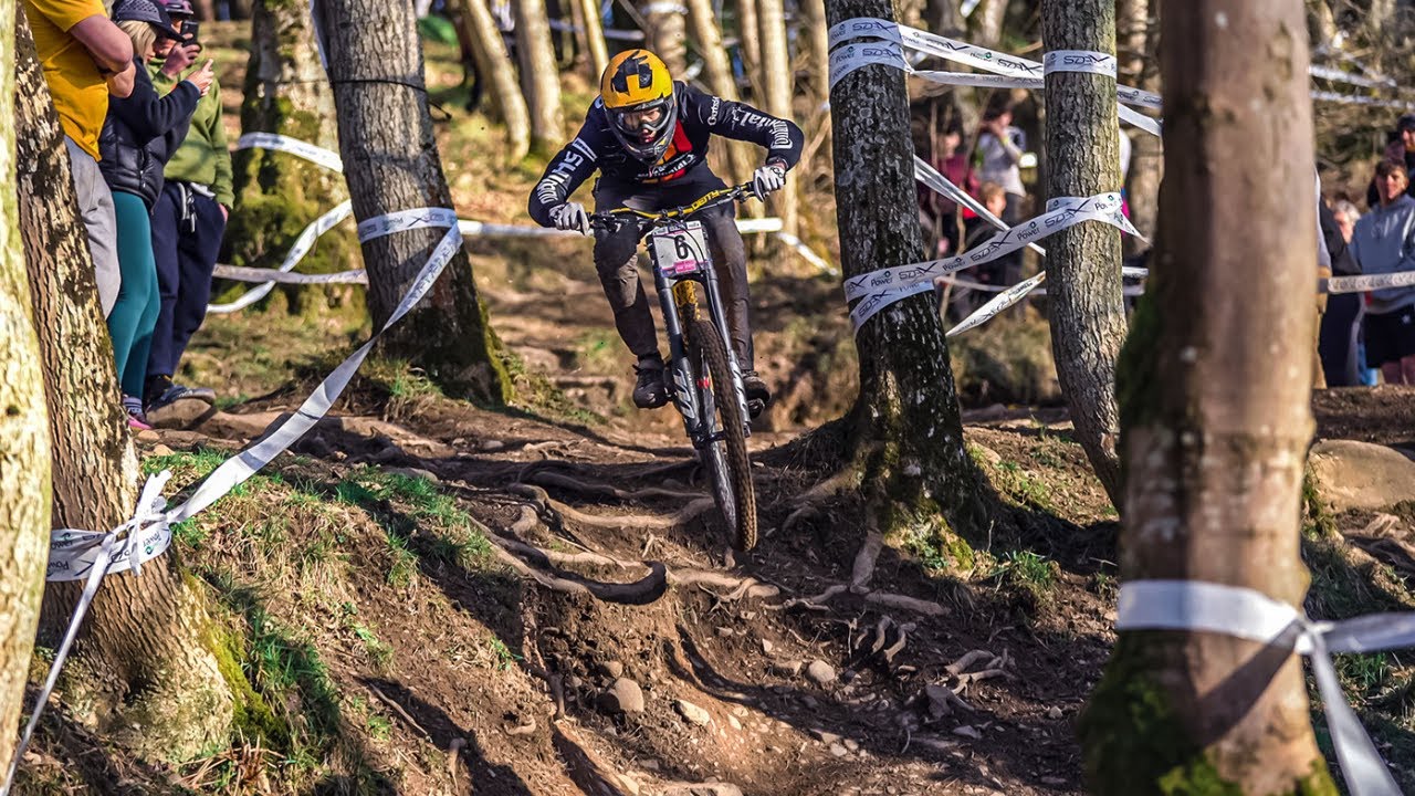 SDA 2023 Round 1 Innerleithen Downhill Race Day - YouTube