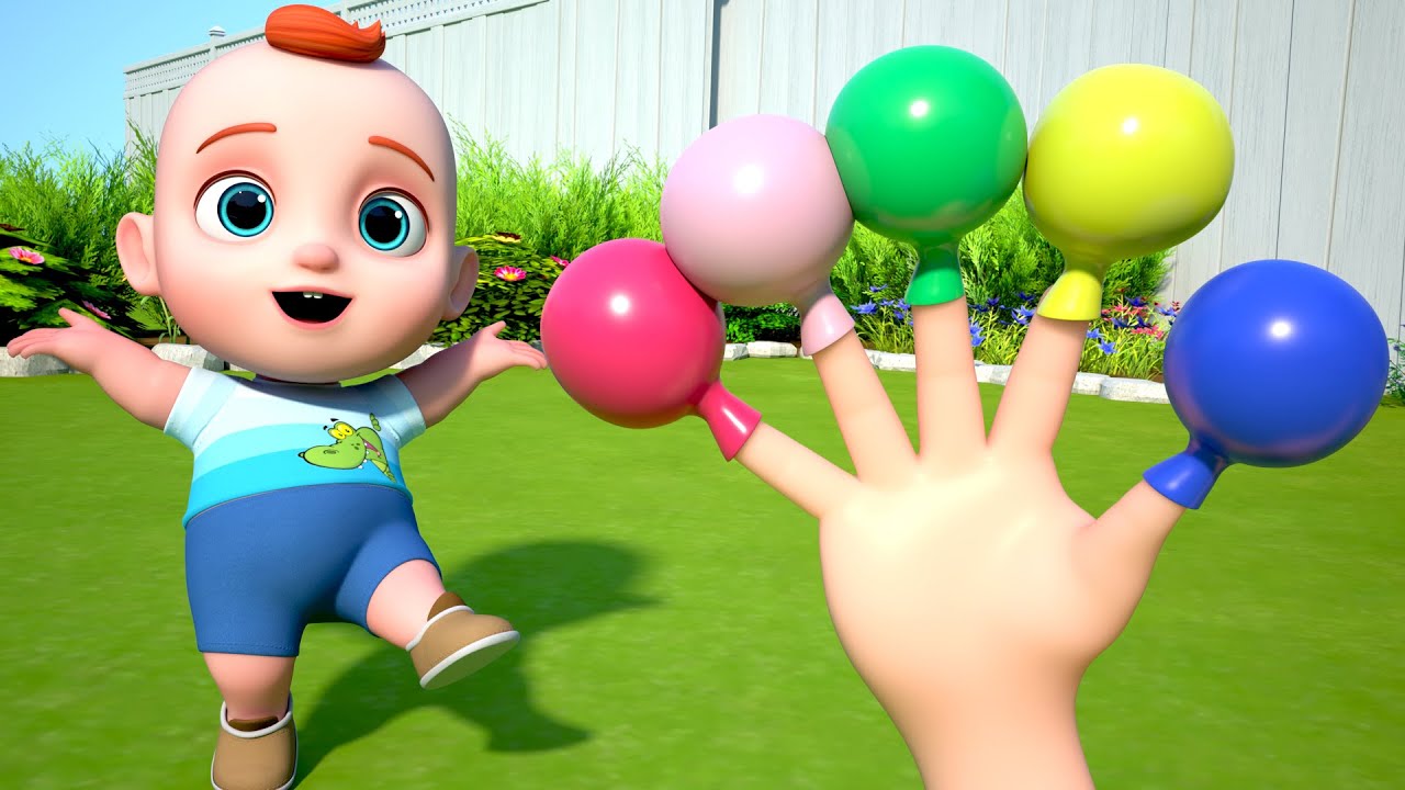 Familia Dedo | Familia de dedos de globo | GoBooBoo en Espanõl - YouTube