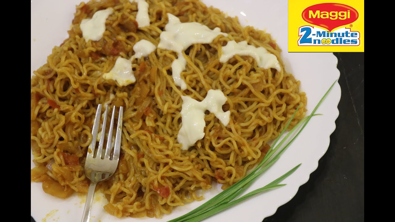 How to make Most Tasty Spicy Cheesy Pahadi Maggi recipe - YouTube