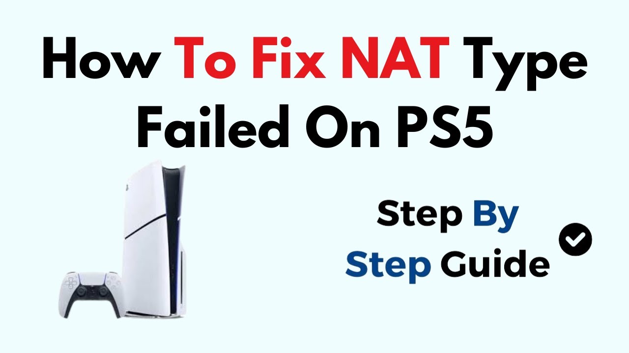 How To Fix NAT Type Failed On PS5 - YouTube