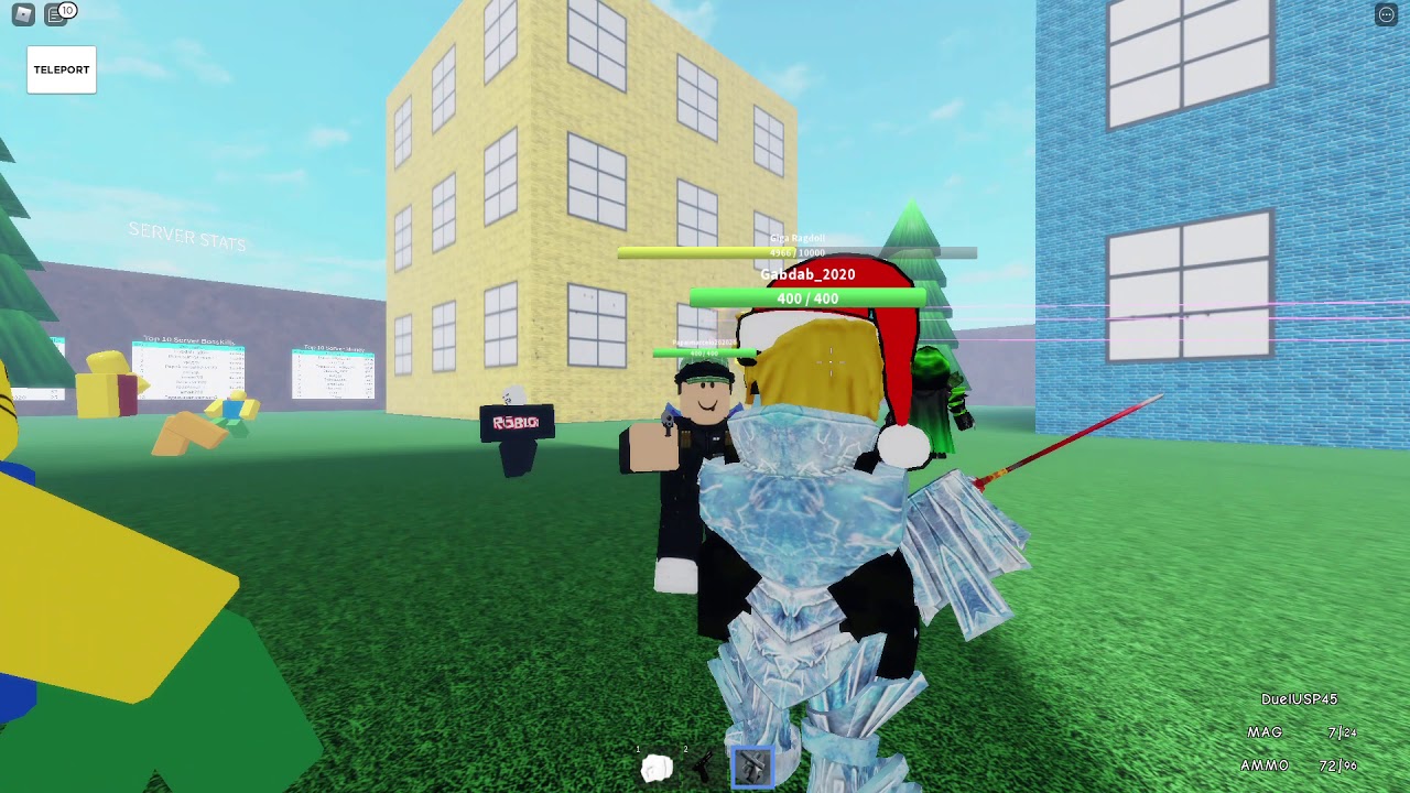 Pegamos a arma mais poderosa no Living Ragdolls Testing (Roblox) - YouTube