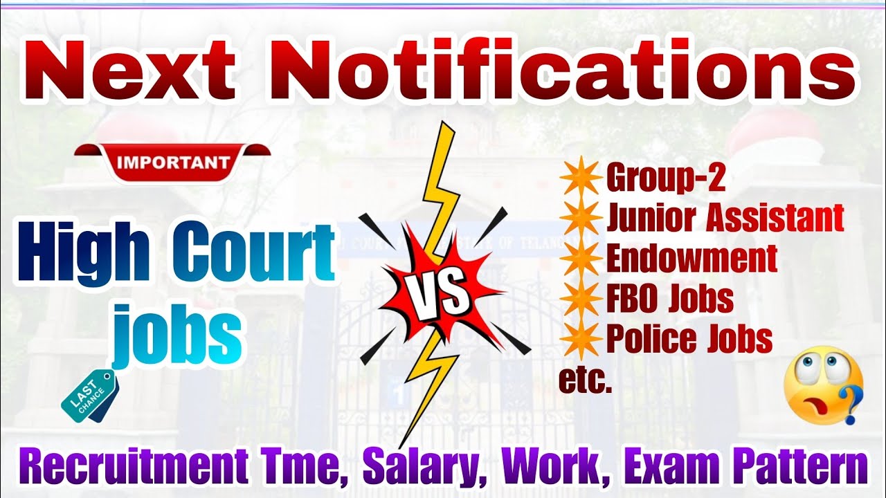 AP Group-2 New Notification Vs High Court notification 2025| appsc jobs ...