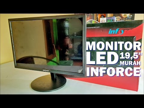 Review monitor murah INFORCE LED 19.5" 1950NH - YouTube
