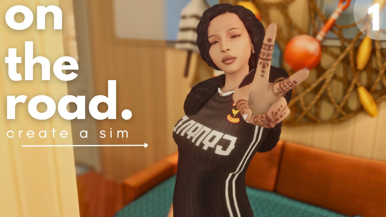 ep O1┊living in a rv 🚗| on the road | the sims 4 - YouTube