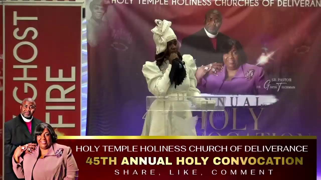 Holy Temple Holiness Church of Deliverance Live Stream - YouTube
