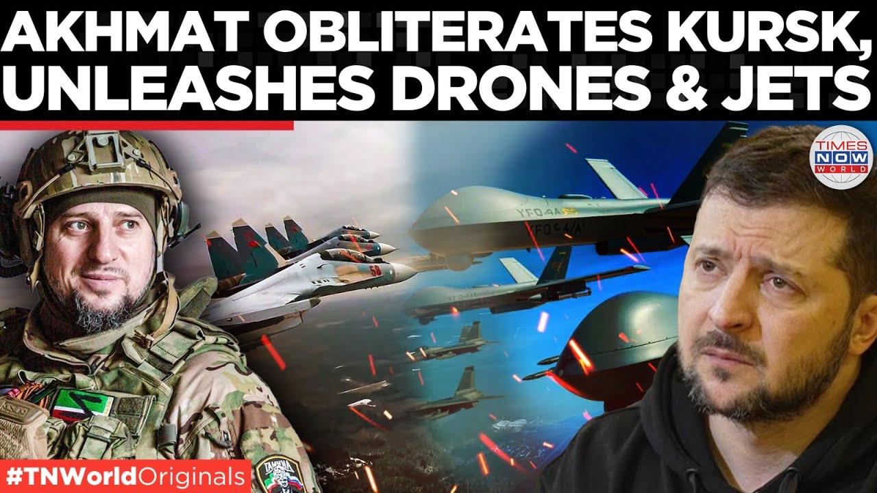 KURSK AKHMAT OPERATIONS: Russia Deploys Unmanned Systems, Air Power In ...