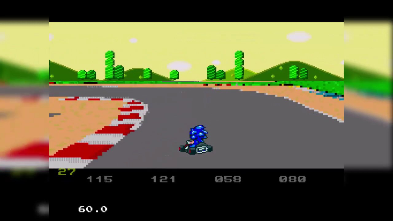 Sonic Kart (Sega Genesis) [Mode 7] By Gasega68k - YouTube