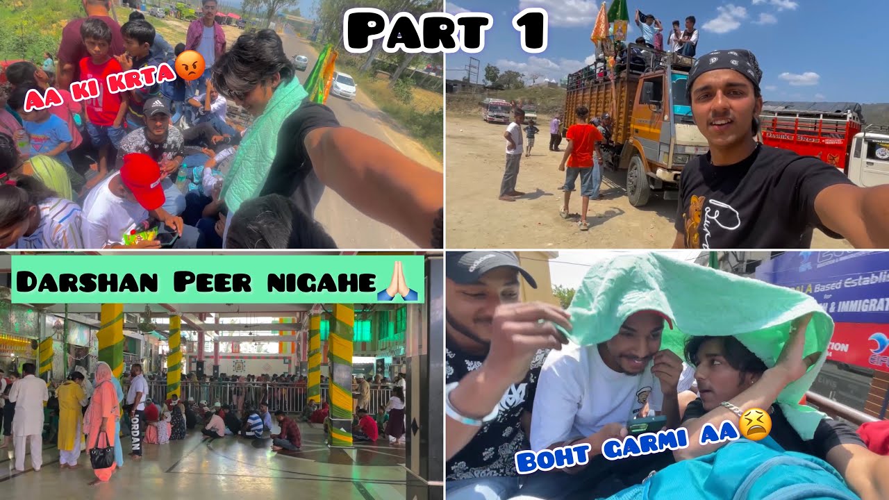 Part -1 || Going To Baba Balak Nath || Darshan Peer Nigaha🙏🏻 || Travel ...