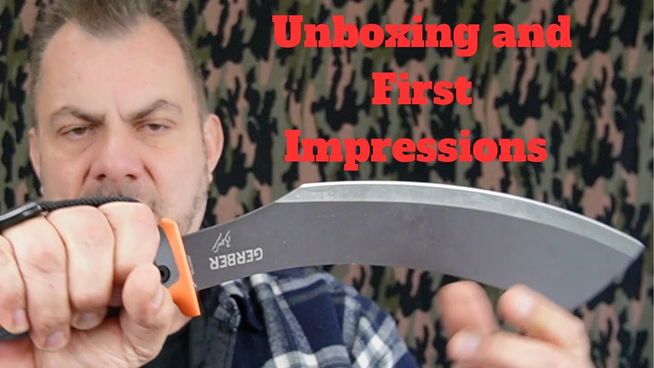 Bear Grylls Parang in 2024 - Unboxing and First Impressions - YouTube
