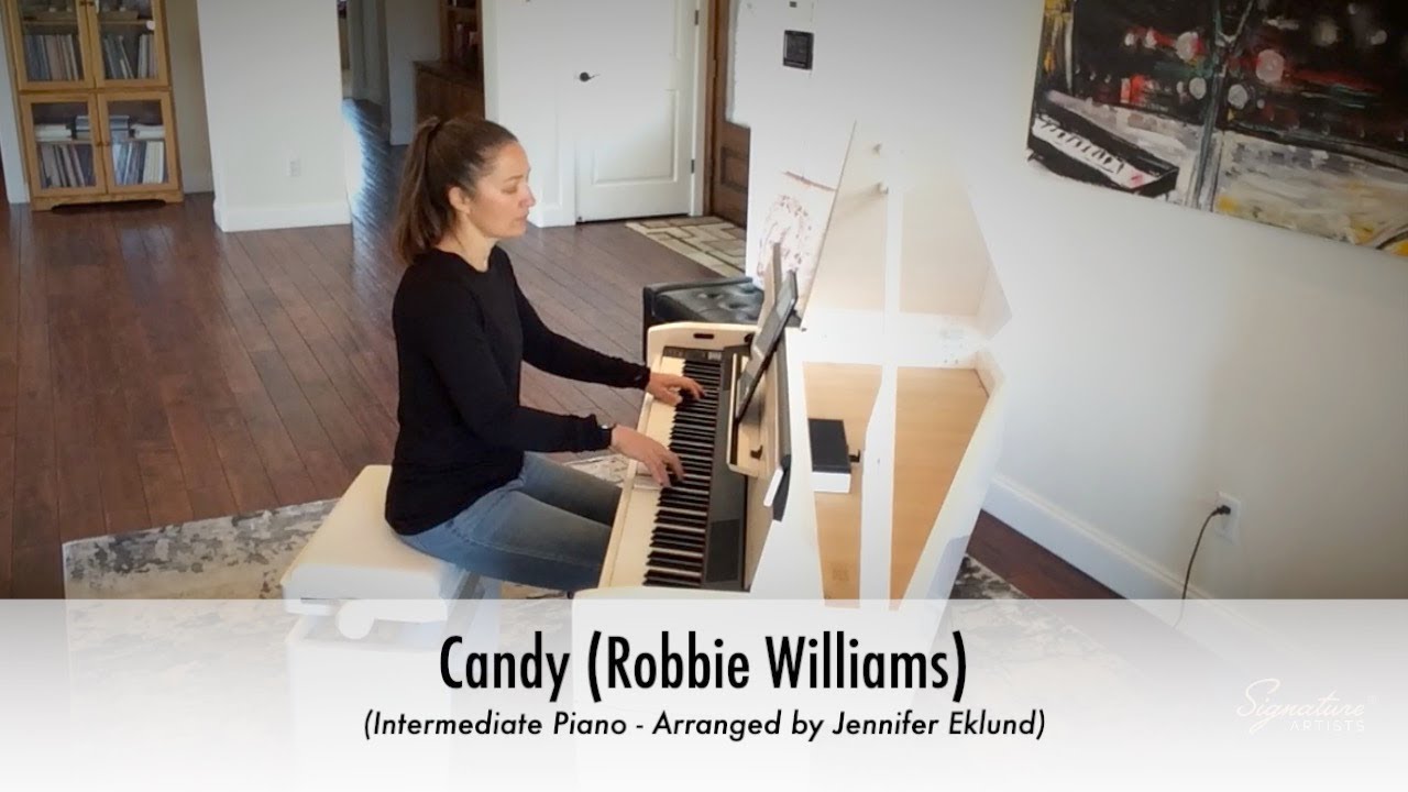 Candy (Robbie Williams) - Intermediate Piano Sheet Music - YouTube