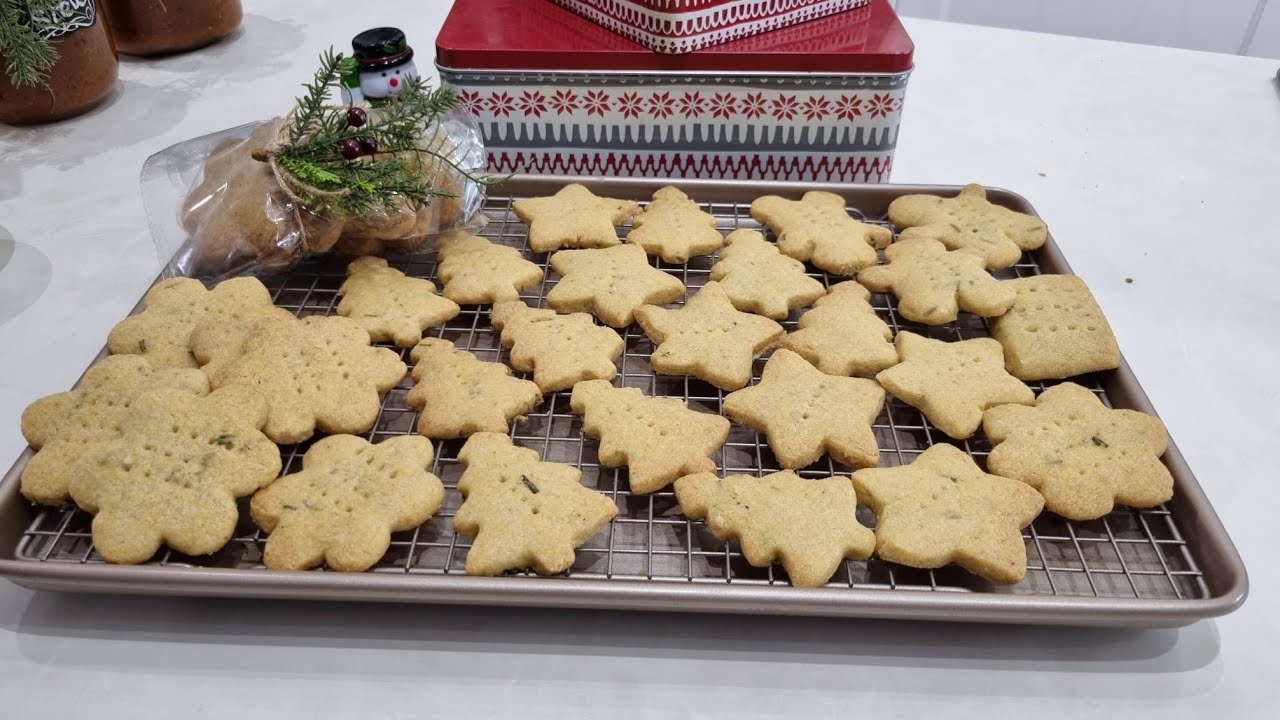 Festive Biscuit recipe Edited - YouTube