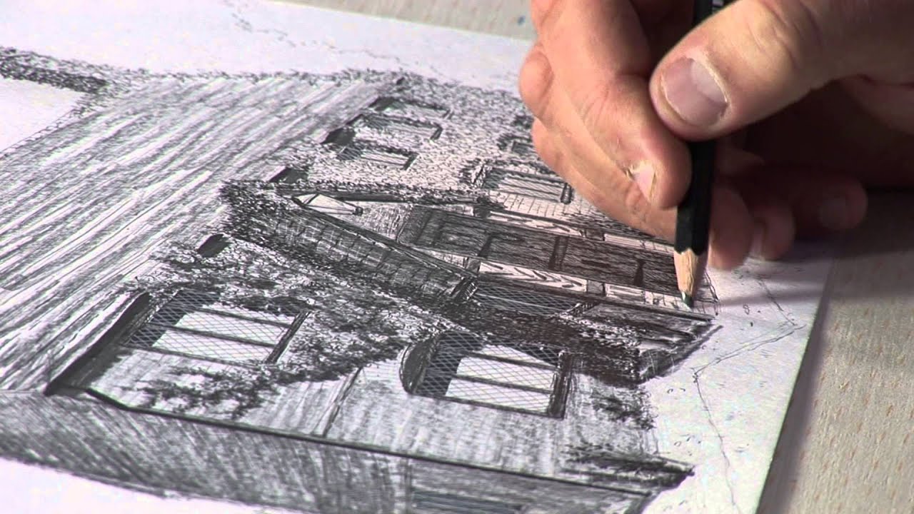 Pen & Pencil House Portrait with Eli Ofir - YouTube
