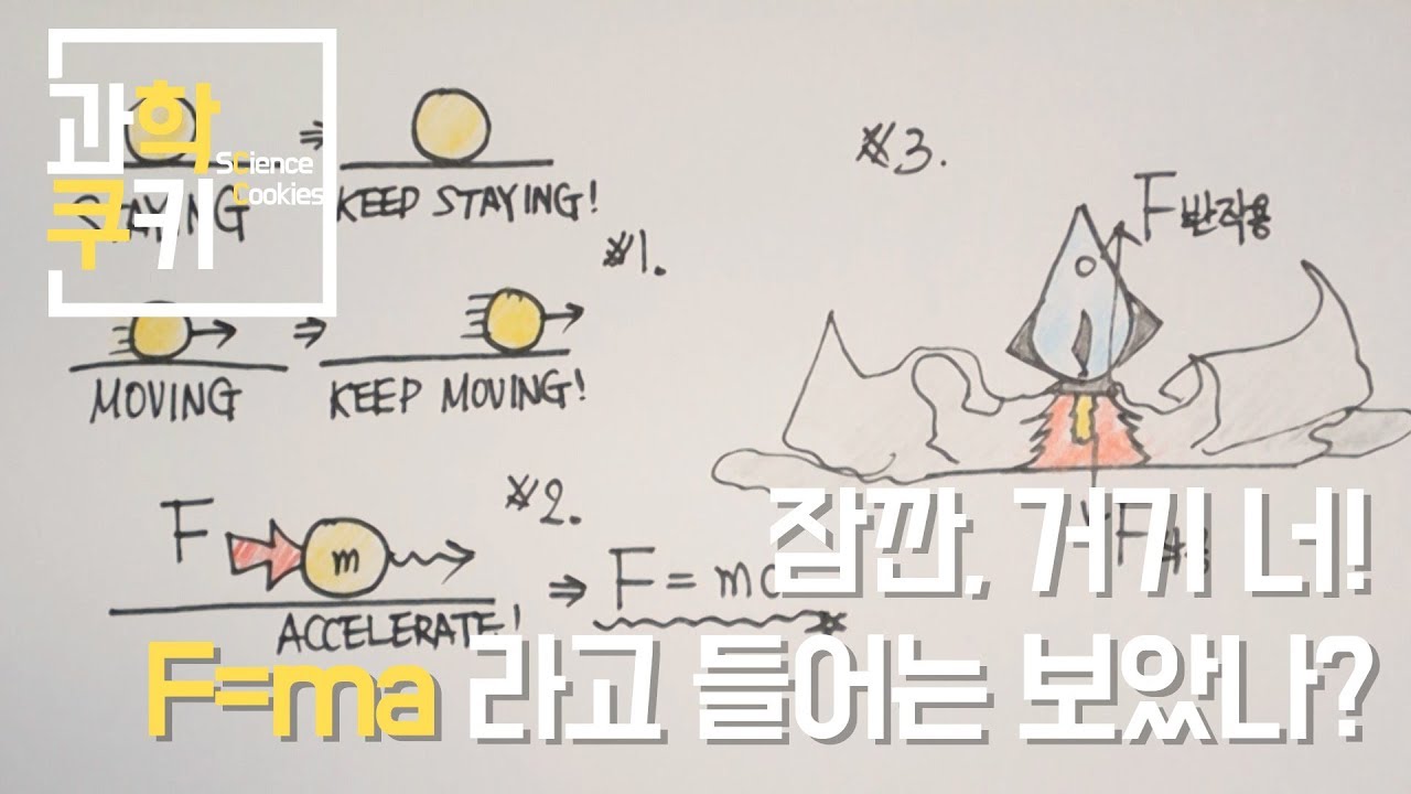 많은 사람들이 잘못 알고있는 F=ma의 진짜 의미! - YouTube
