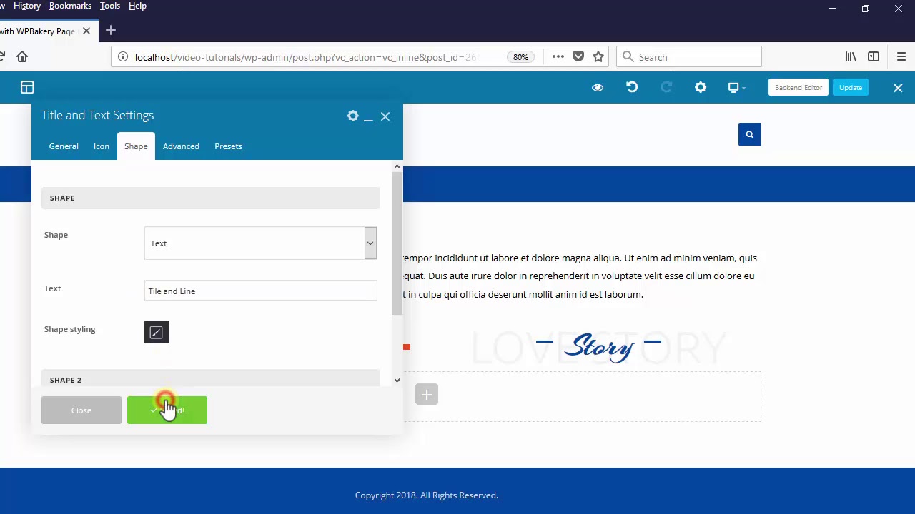 Title and Text element - XTRA WordPress Theme - YouTube