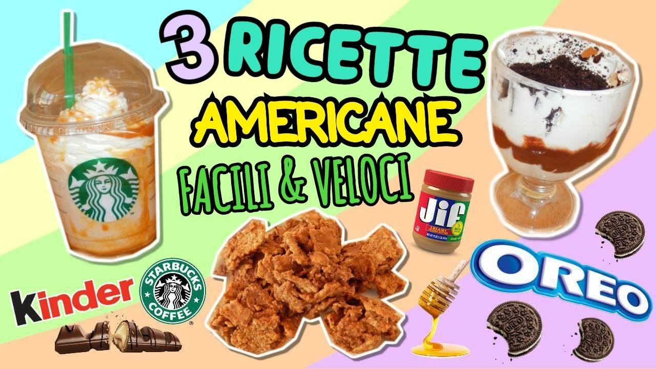 3 RICETTE AMERICANE FACILI E VELOCI (OREO PARFAITS,KINDER FRAPPUCCINO ...