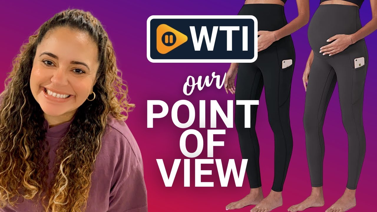 POSHDIVAH Women's Maternity Leggings | Our Point Of View - YouTube