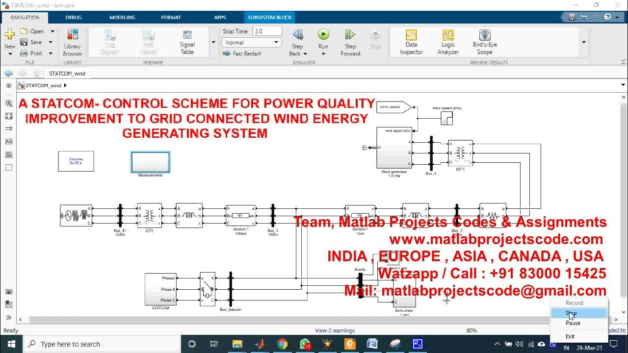 A STATCOM- CONTROL SCHEME FOR POWER QUALITY IMPROVEMENT TO GRID ...