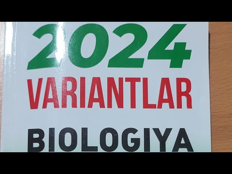 Biologiya 2024 2-variant . Test tahlili