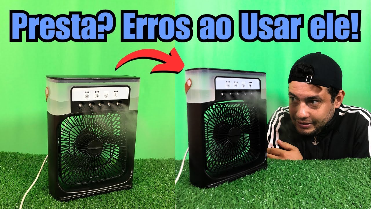 Esse mini Ventilador Presta? Erro ao usar Ele! - YouTube