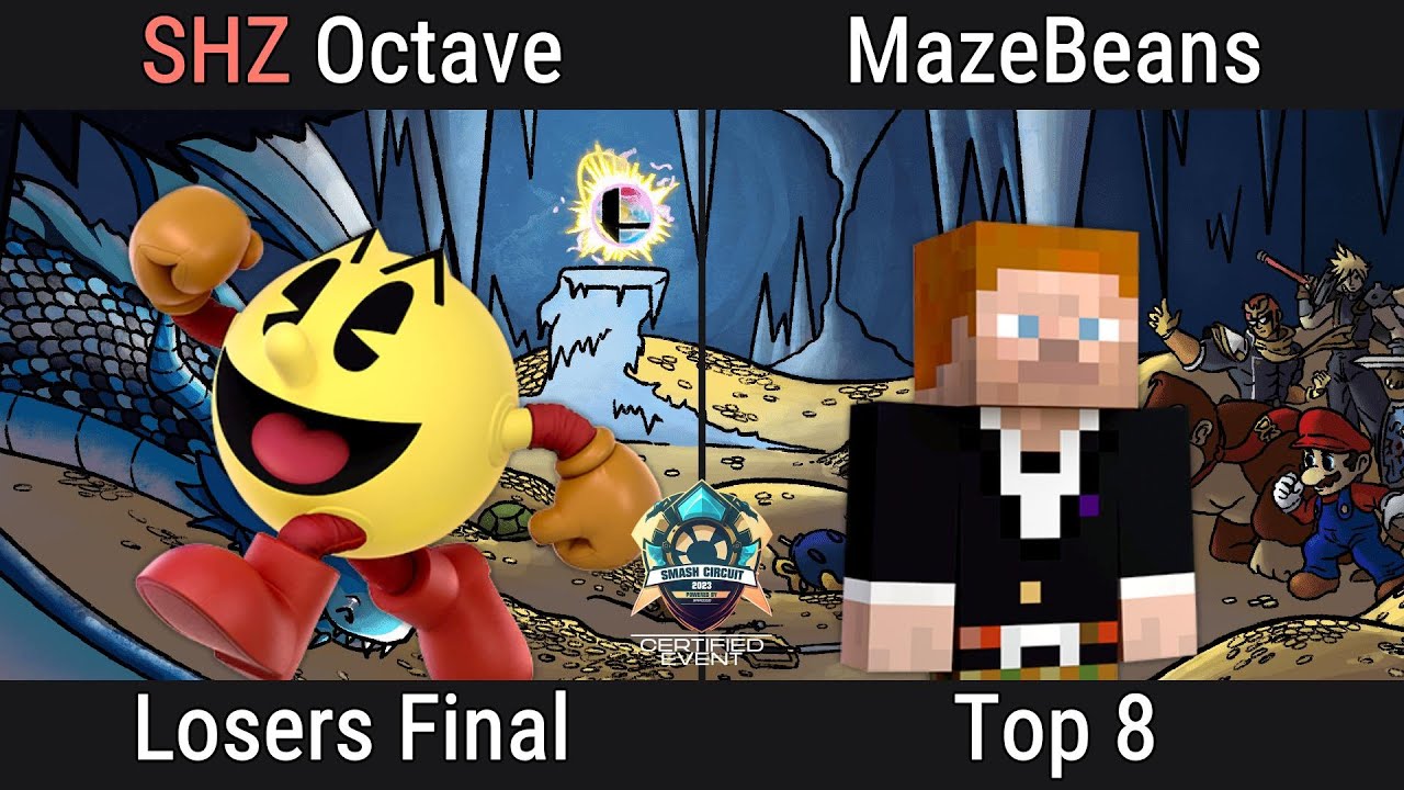 SHZ Octave (PAC-MAN) vs MazeBeans (Steve) - Losers Finals - The Wyverns ...