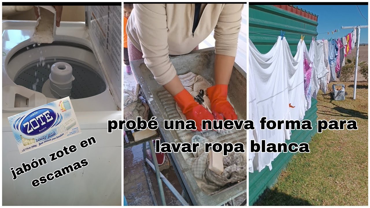 LAVAMOS ROPA BLANCA EN LA LAVADORA Y ASI SALIO 😳 #rutinadelavado # ...