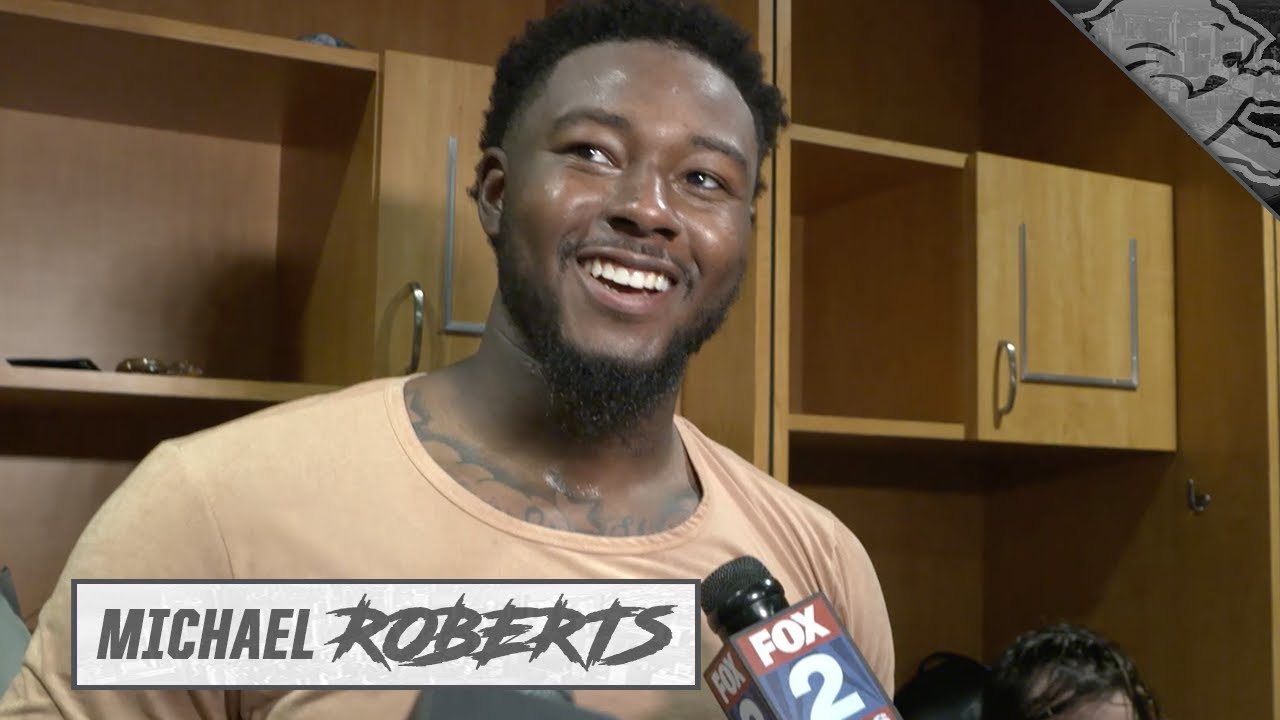 Michael Roberts on two TD performance - YouTube