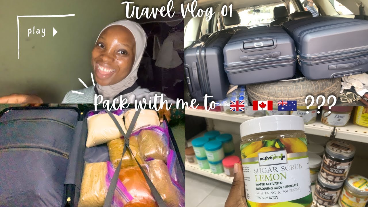 Travel Vlog 01 - Pack with me 🧳 ️ - YouTube