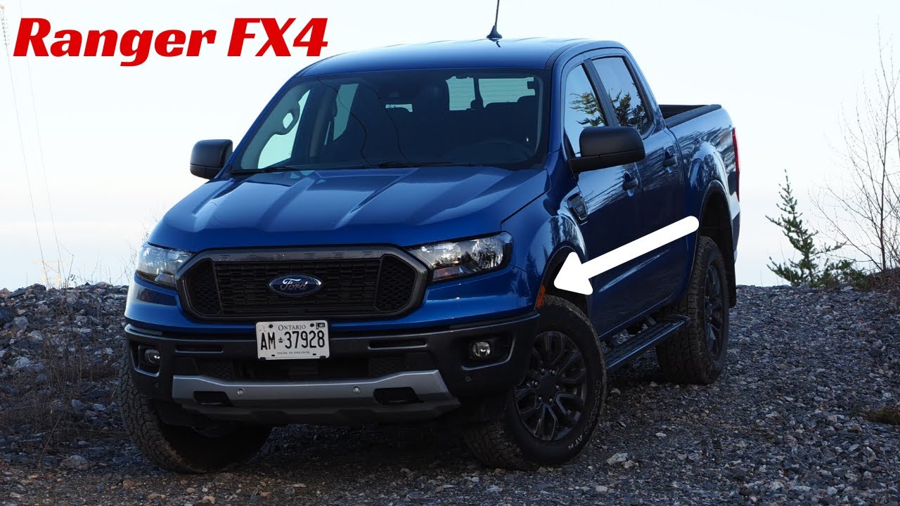 I stuck a GoPro underneath the 2020 Ford Ranger so you could see it's ...