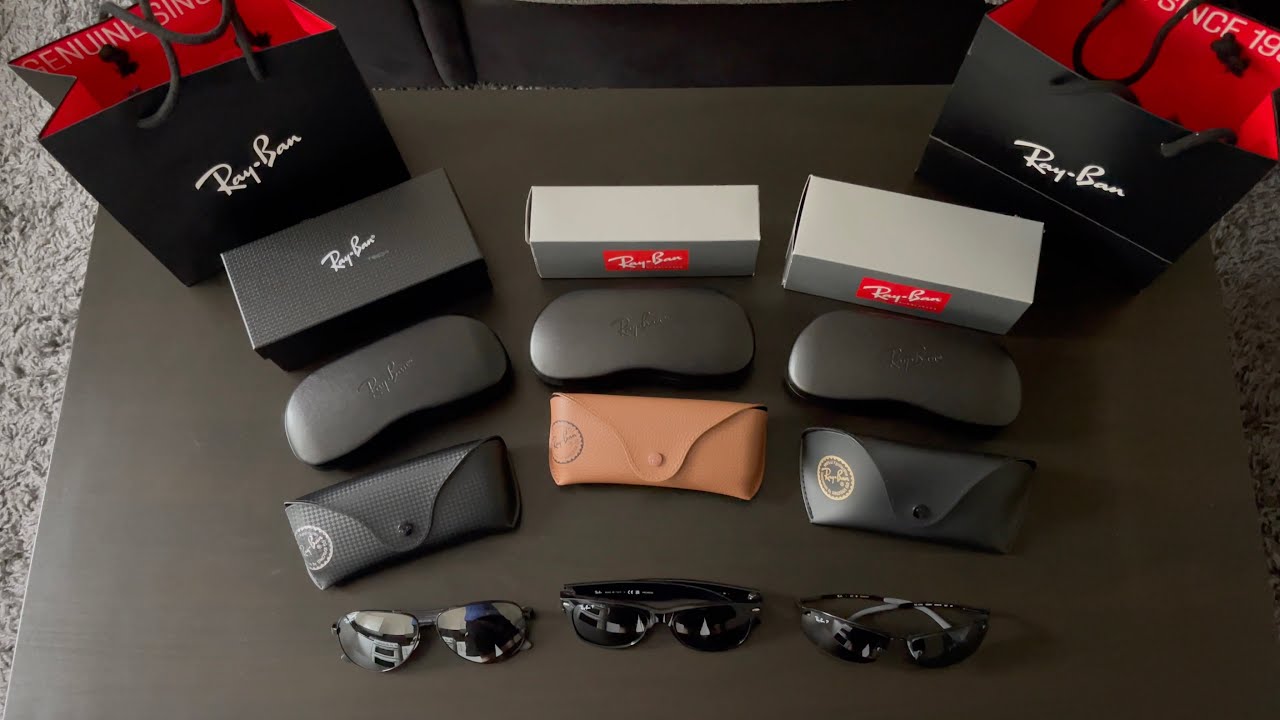 My Luxury Ray-Ban Collection - YouTube