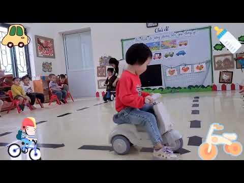 Buổi sát hạch đi xe kút kít của các bé lớp 2TA1 - YouTube