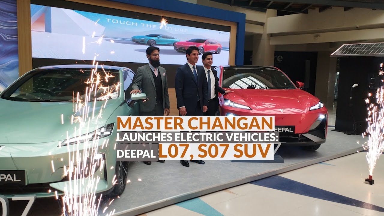 Master Changan launches electric vehicles: Deepal L07, S07 SUV - YouTube