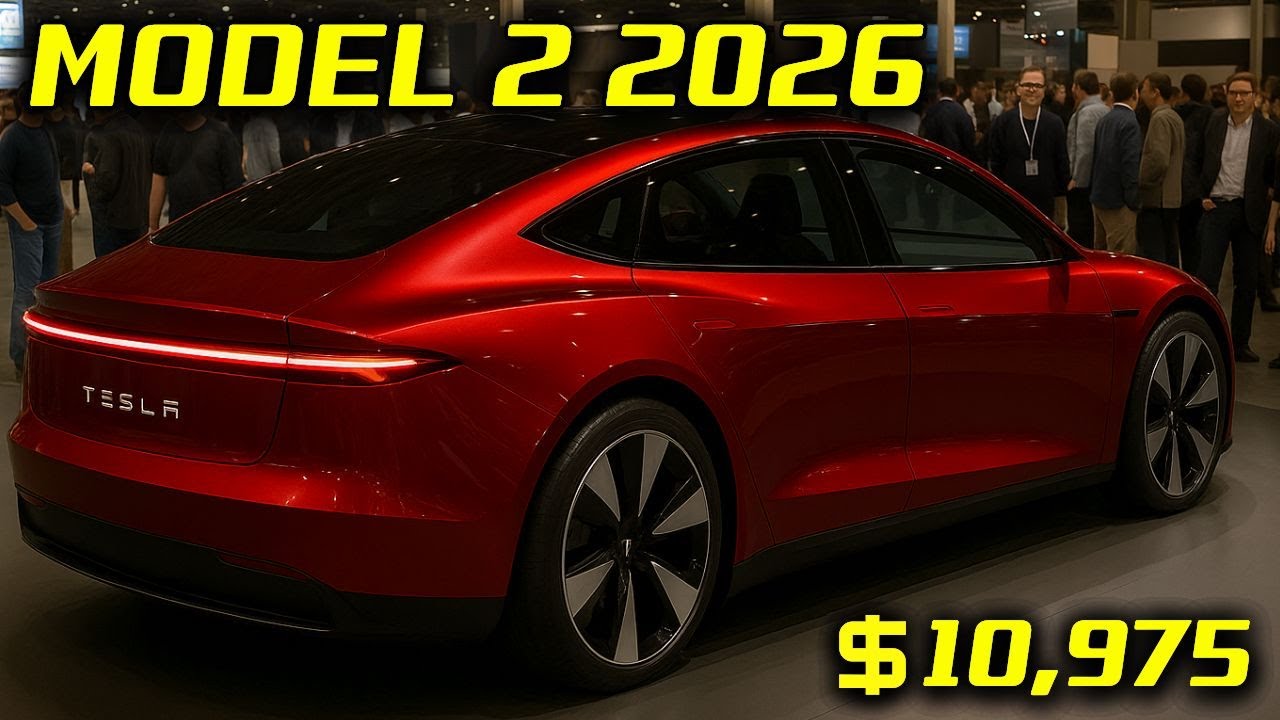 New Tesla Model 2 SHOCKS THE WORLD: Elon Musk’s Secret Destroys The ...