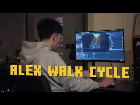 improving Minecraft's Alex Walk Cycle - YouTube