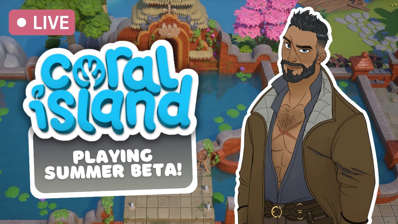 🔴 First Look at Coral Island's SUMMER Update!!! | PC Beta - YouTube