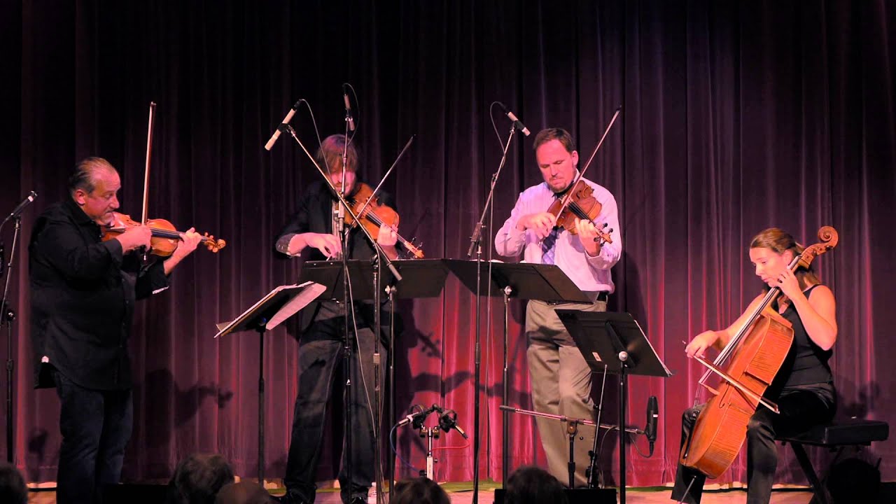 Gordon Goodwin, Three Stages for String Quartet, 3rd movt. (Quartet San ...