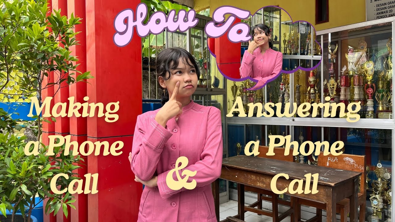 How to Making & Answering a Phone Call - YouTube