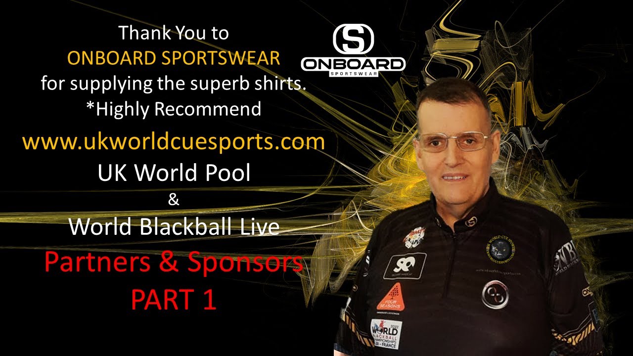 UK World Cue Sports Partners & Sponsors 2022 Part 1 - YouTube