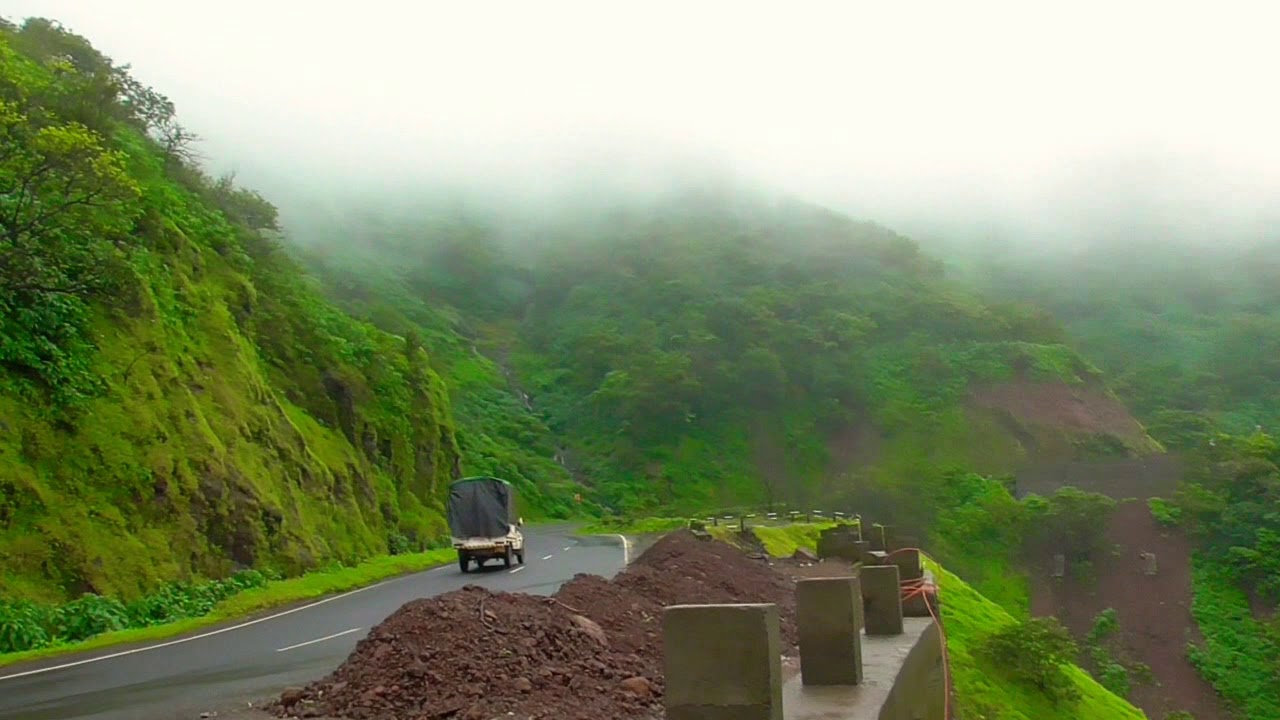 nature in Amba ghat kolhapur to ratnagiri highway - YouTube