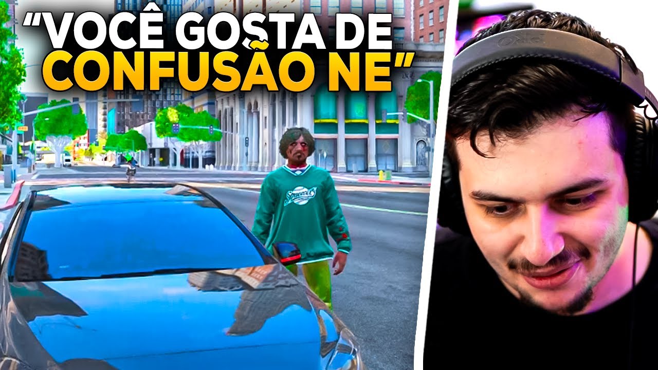 GABE encontrou o BIRO JAMES no CDA - YouTube